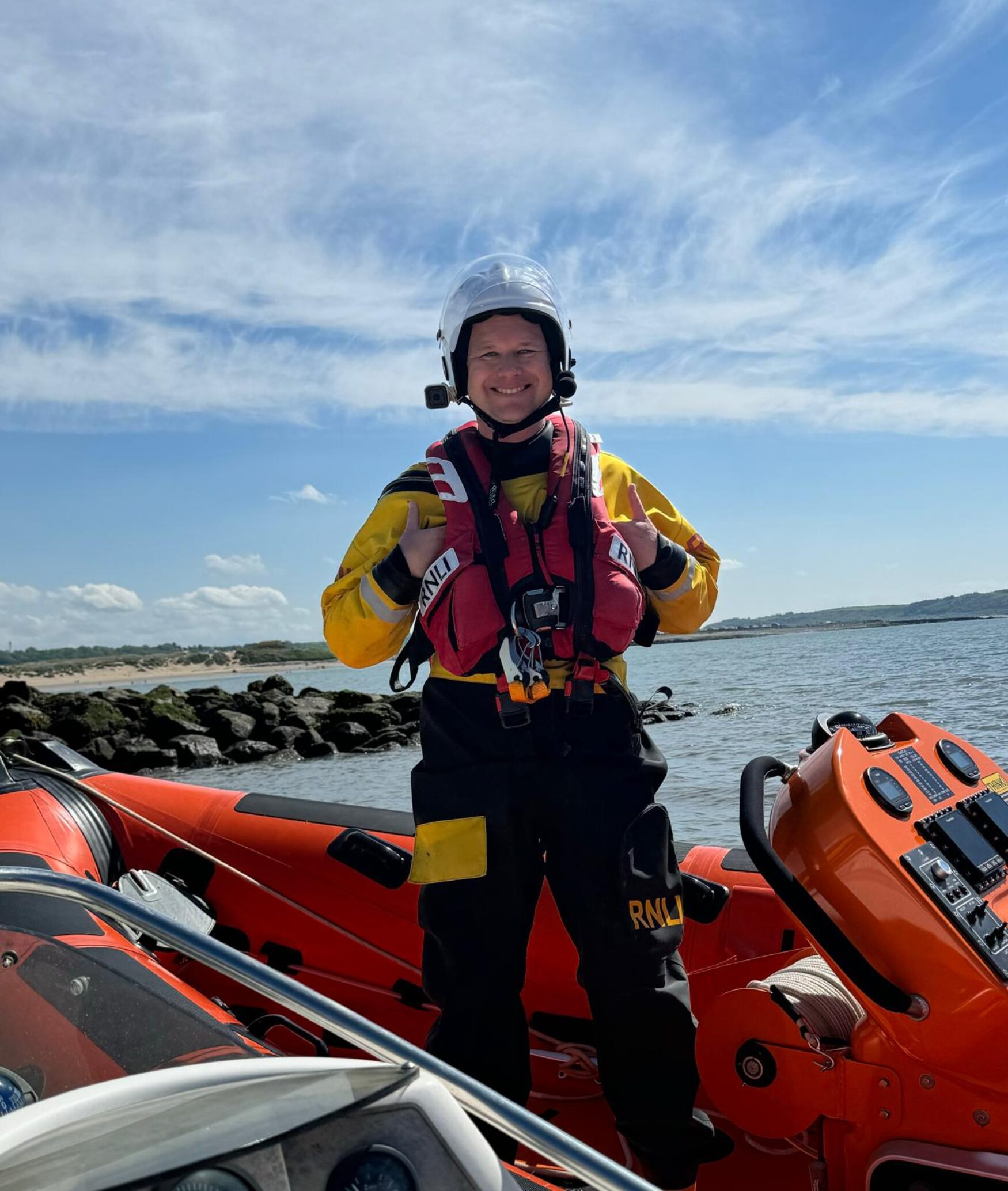 Marathon Lifeboatman saves lives | Porthcawl RNLI